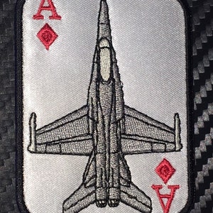 F/A 18 Hornet Patch ACE of Diamonds Patch - Etsy