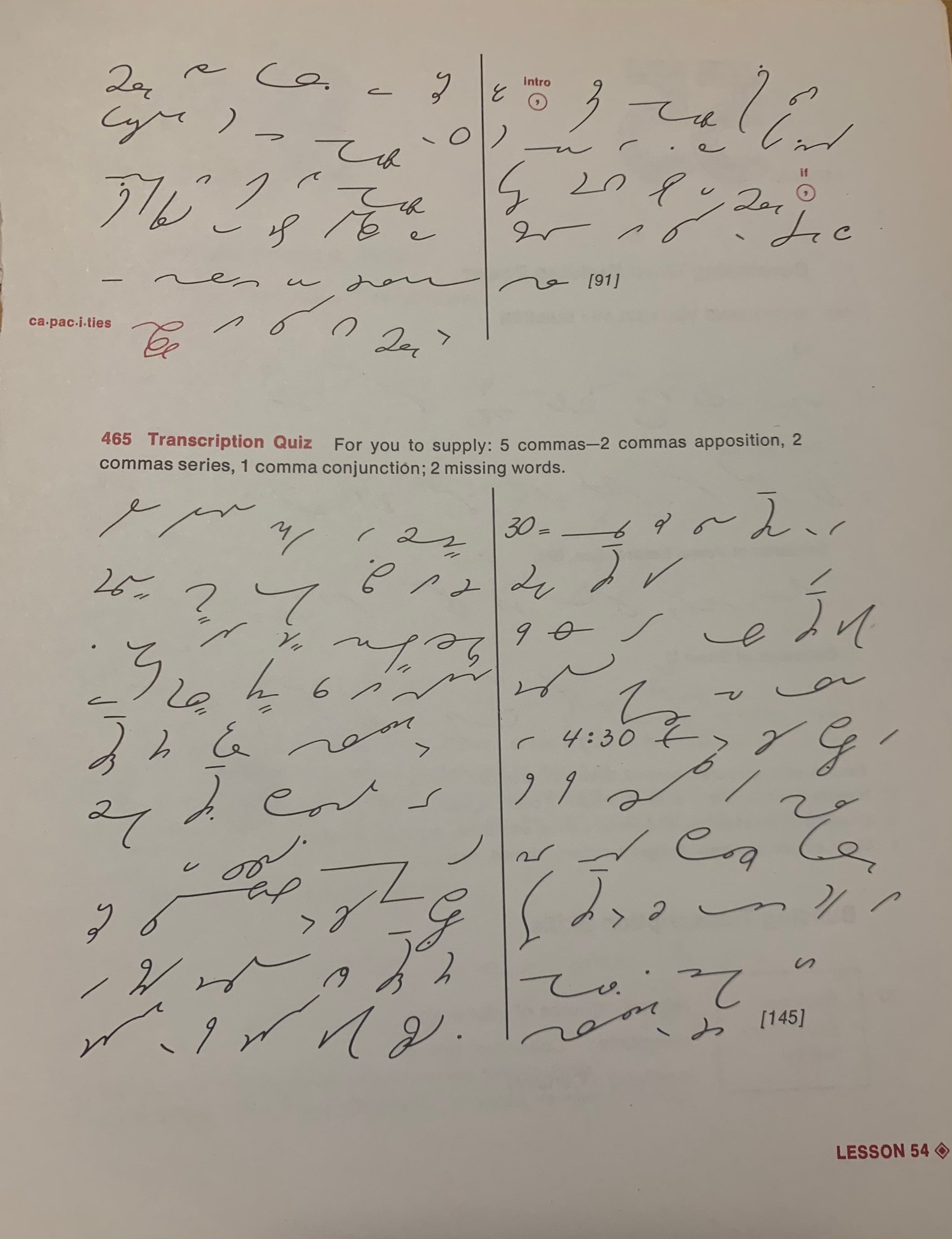 Gregg Shorthand Textbook Pages for Crafting - Etsy