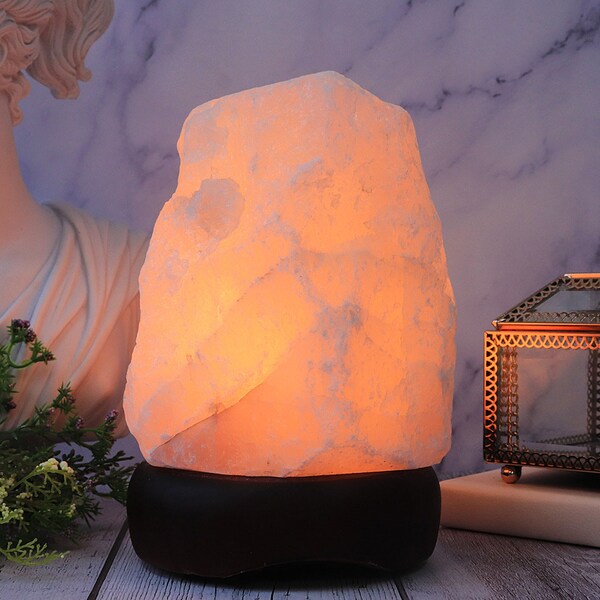 Raw Crystal Lamp - Etsy