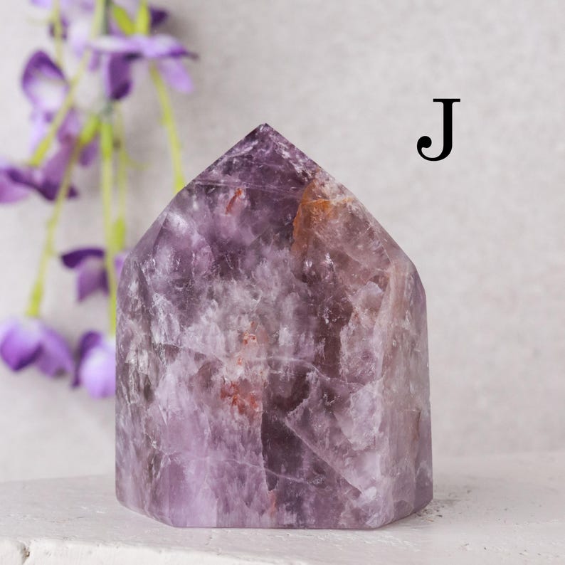 Polished Super Seven Point, Melody Stone, Ethically Sourced, Crown and ...