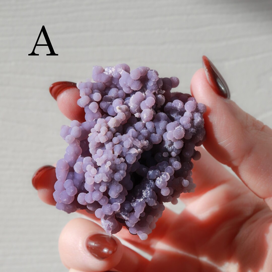 Grape Agate, Rare and Unique Crystal Formations, Ethically Sourced ...