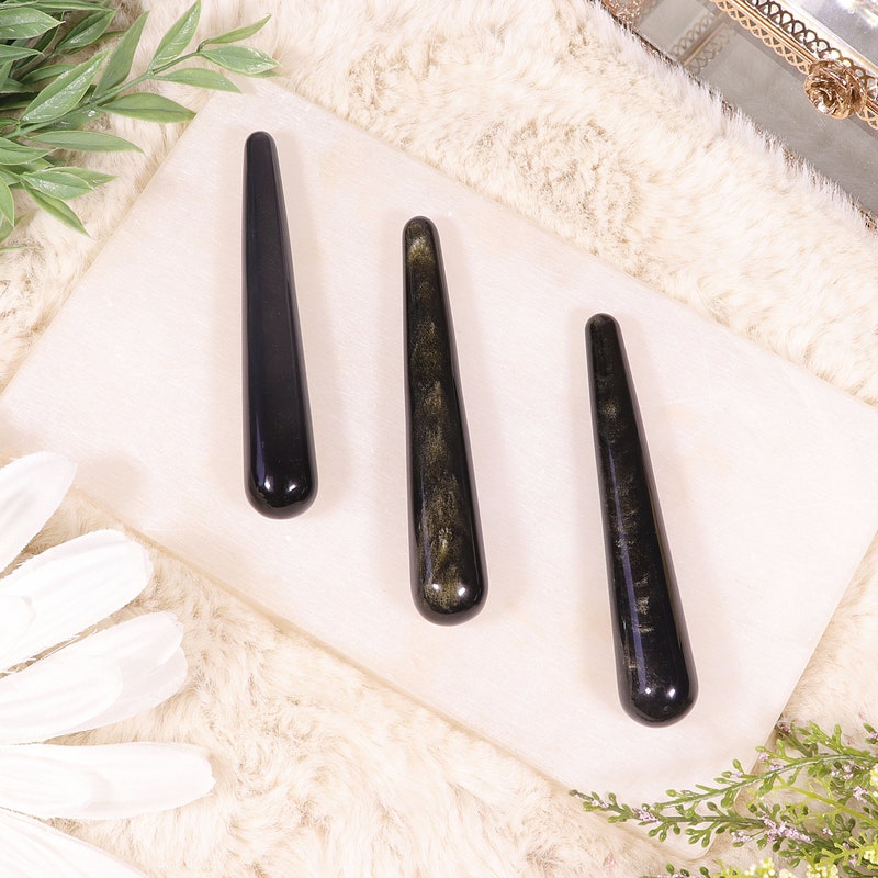Obsidian Wand - Etsy