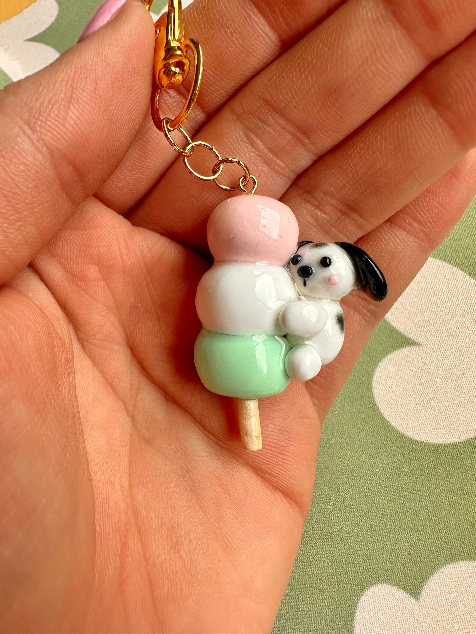 Dango Stick Keychain, Japanese Charm, Cute Backpack Accessory - Etsy