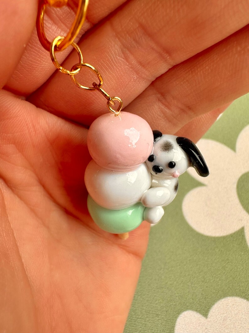 Dango Stick Keychain, Japanese Charm, Cute Backpack Accessory - Etsy