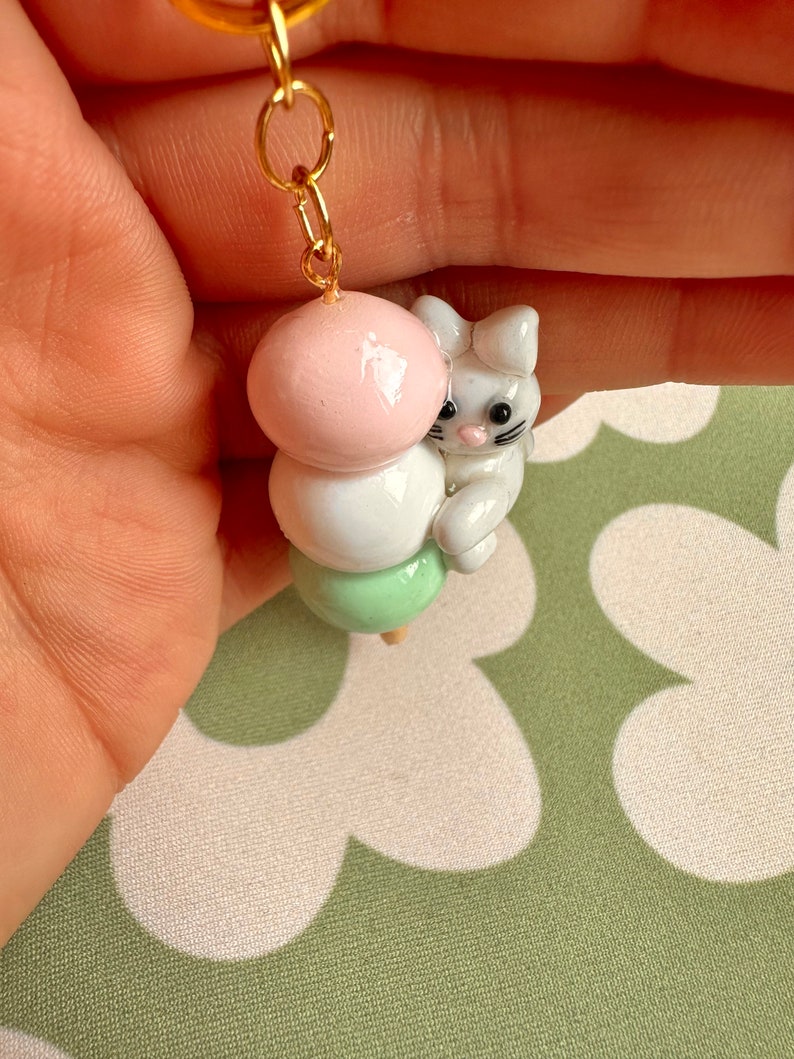 Dango Stick Keychain, Japanese Charm, Cute Backpack Accessory - Etsy