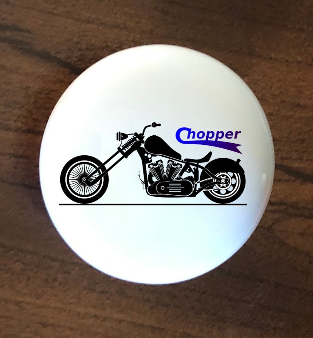 Motocicleta chopper decoración del hogar perilla de cerámica puerta del ...