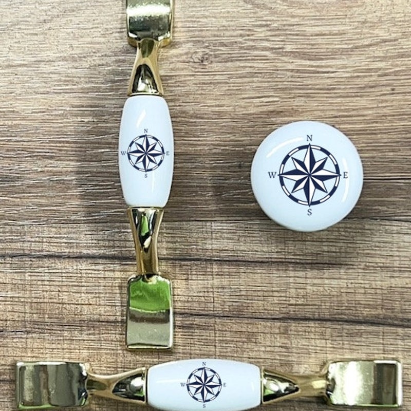 Compass Knob - Etsy
