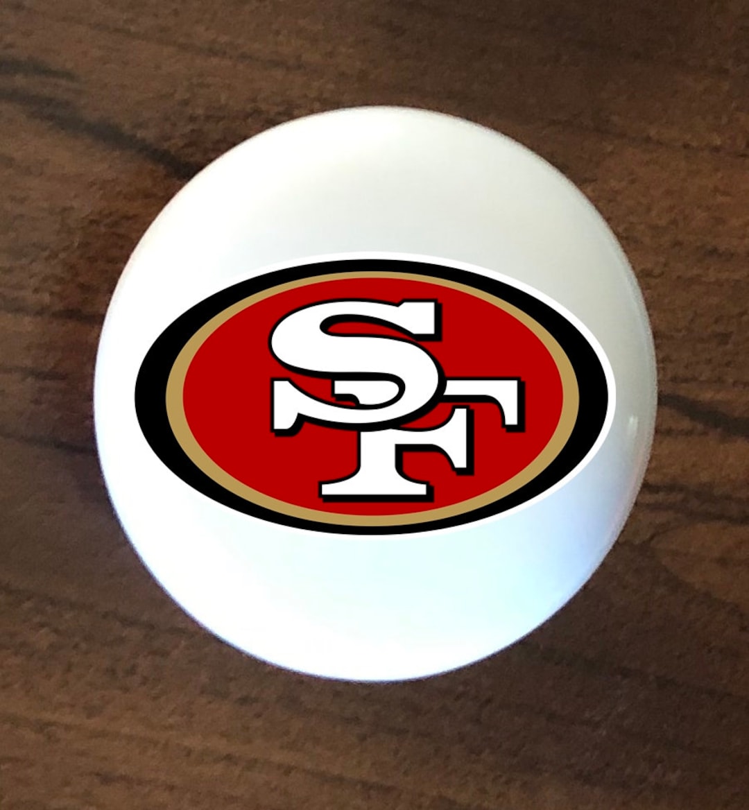 SF 49ers Home Decor Ceramic Knob Kitchen Cabinet Door or Drawer Pull ...