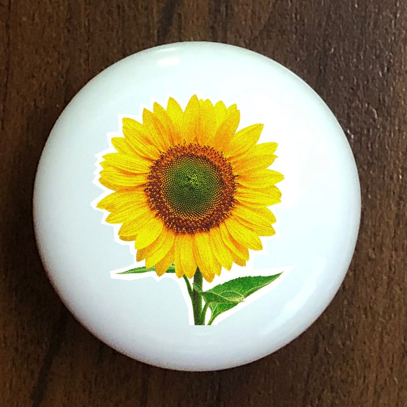 Sunflower Knobs - Etsy