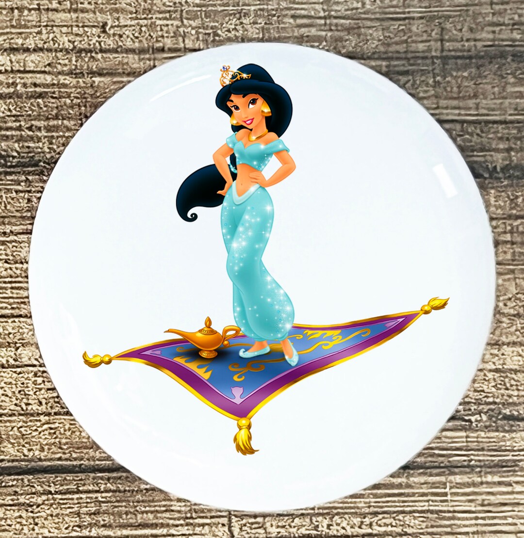 Jasmine Ceramic Drawer Pull, Magic Carpet Home Decor Knob - Etsy