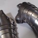 Long Cuff Demi Gauntlets 16ga 18ga Gauge Steel Armour Half Gaunt SCA ...