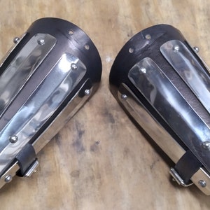 Splinted Vambraces Bracer Arm Armour Harness Gauntlet SCA Hema Larp ...