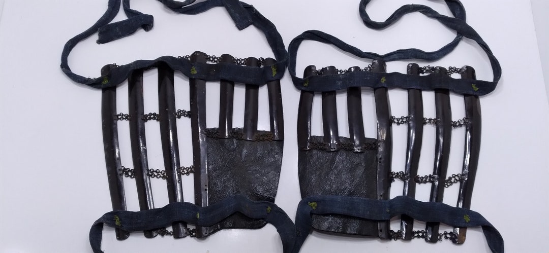 Authentic Edo Period 1603-1867 Samurai Suneate Japanese Shin - Etsy