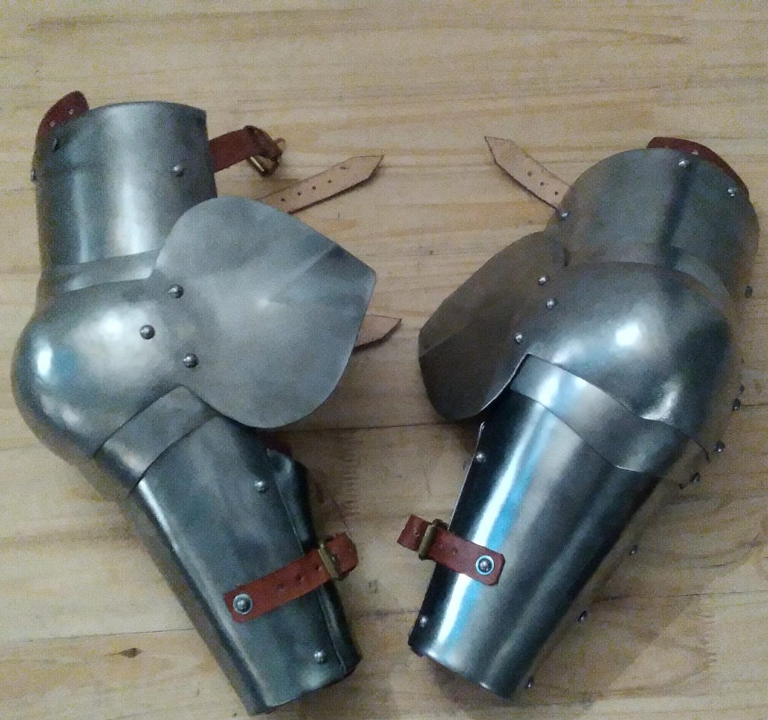SCA Arm Harness Armour Hema Armor Larp Cosplay Vambrace Bracer Couter ...