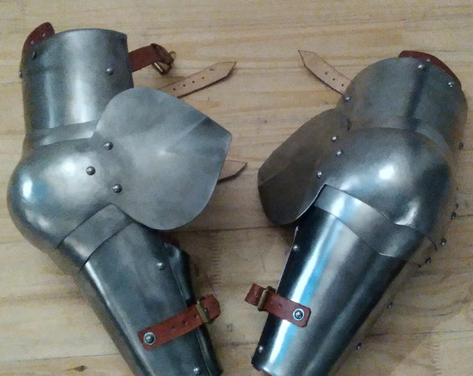 Steel Arms Armor Medieval Steel Arms Armour for Combat SCA HMB Buhurt ...