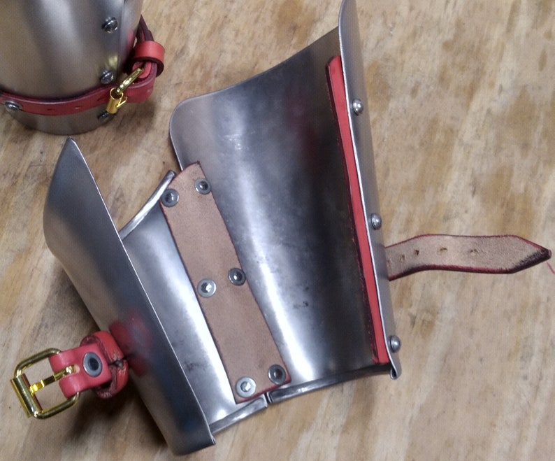 SCA Vambrace Bracer Arm Harness Armour Hema Armor Larp Cosplay ...