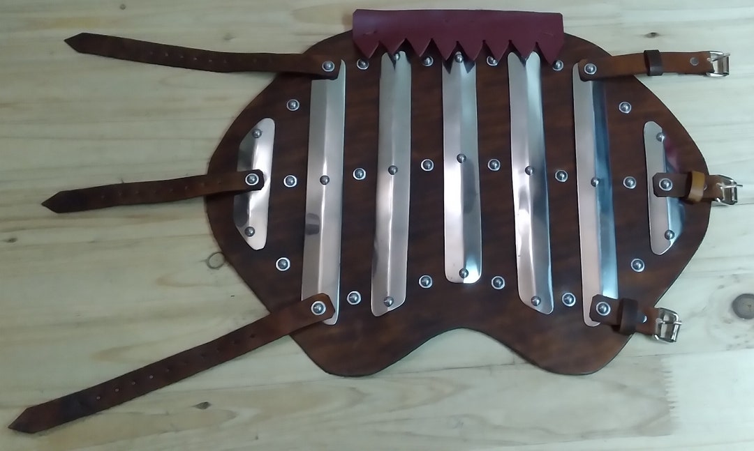 Splinted Greaves SCA Hema Larp Cosplay Legs Calf Armour - Etsy