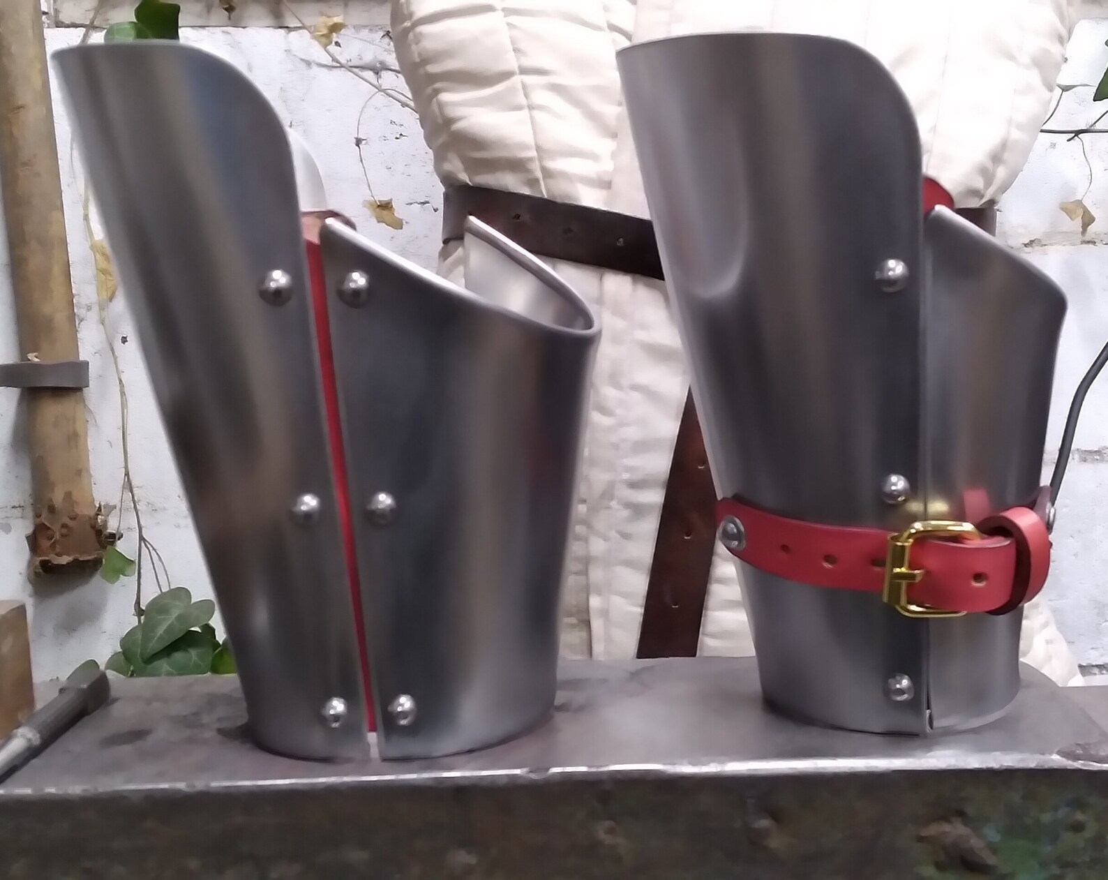 SCA Vambrace Bracer Arm Harness Armour Hema Armor Larp Cosplay ...