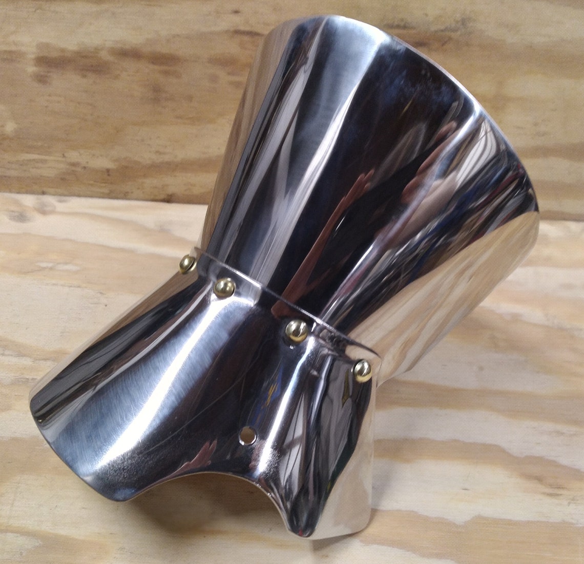 SCA Demi Gauntlet Hourglass Articulated Half Gaunts Larp 18ga - Etsy