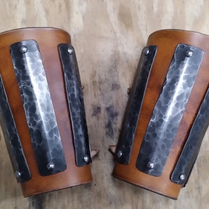 Splinted Vambraces Bracer Arm Armour Harness Gauntlet SCA Hema Larp ...