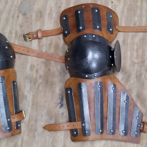 Splinted Arm Harness Armour Sca Armor Hema Vambrace Larp Cosplay Bracer ...