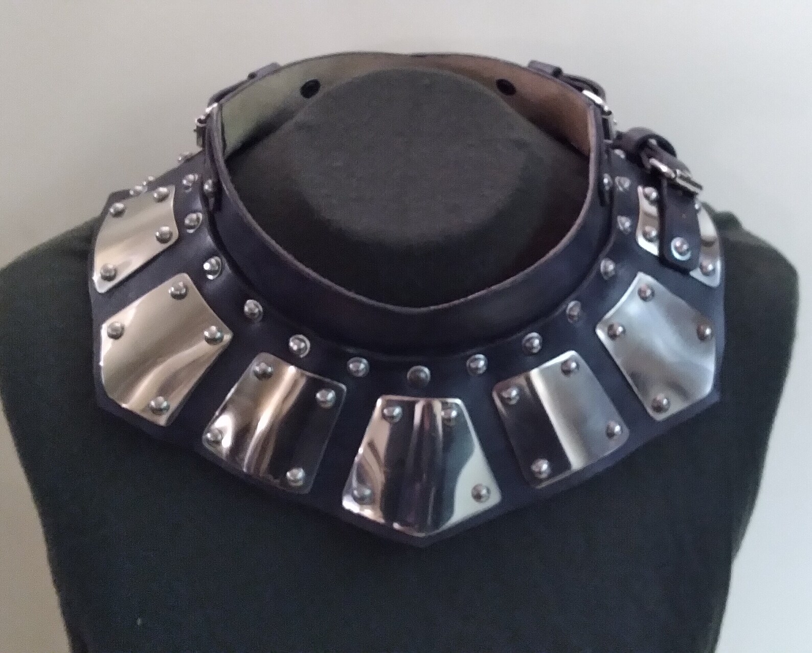Gorget Neck Guard SCA Larp Armour 18ga Gauge Mild or 16ga Splinted ...