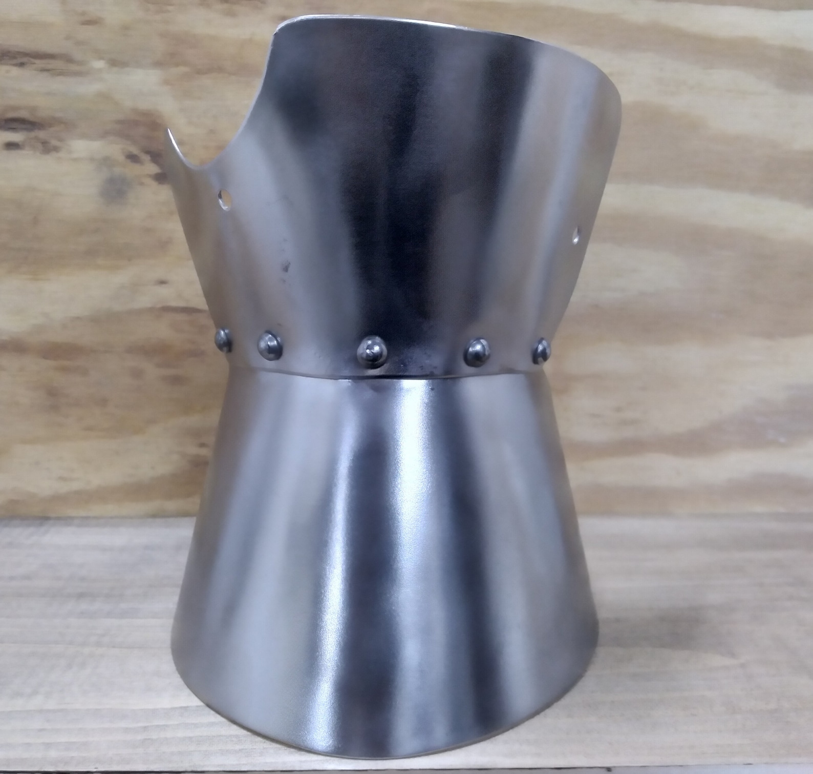 SCA Demi Gauntlet Hourglass Articulated Half Gaunts Larp 18ga Mild or ...