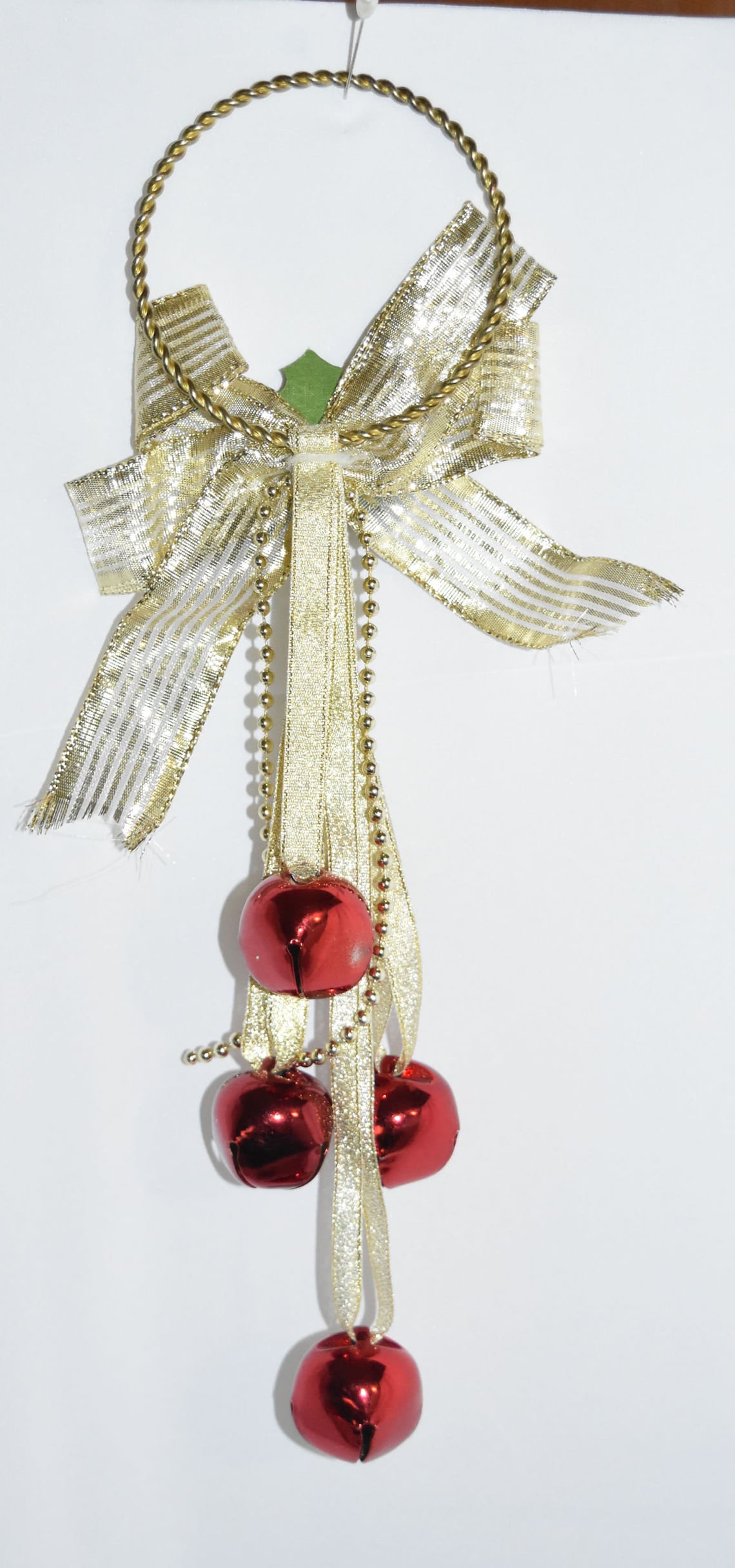 Christmas Holly Door Handle Holiday Decoration - Etsy