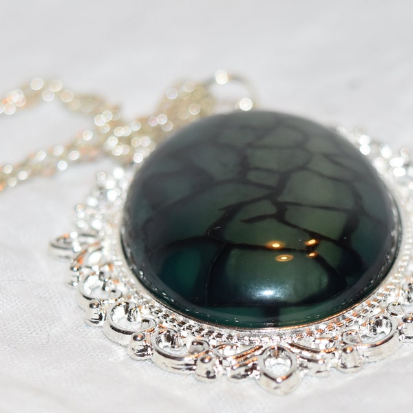 Dragon Scale Pendant Necklace - Etsy
