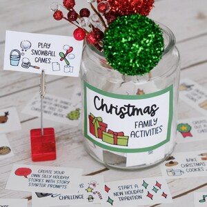 Family Christmas Holiday Activities - Printable Games, Charades ...