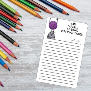 Affirmation Journal for Kids, Mindfulness and Positivity Affirmations ...