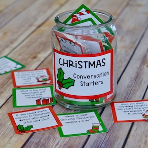 Christmas Conversation Starters for Families and Friends - Christmas ...