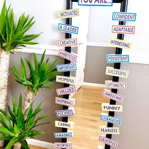 Affirmation Station Mirror: Classroom Decor, Positive Student Messages ...