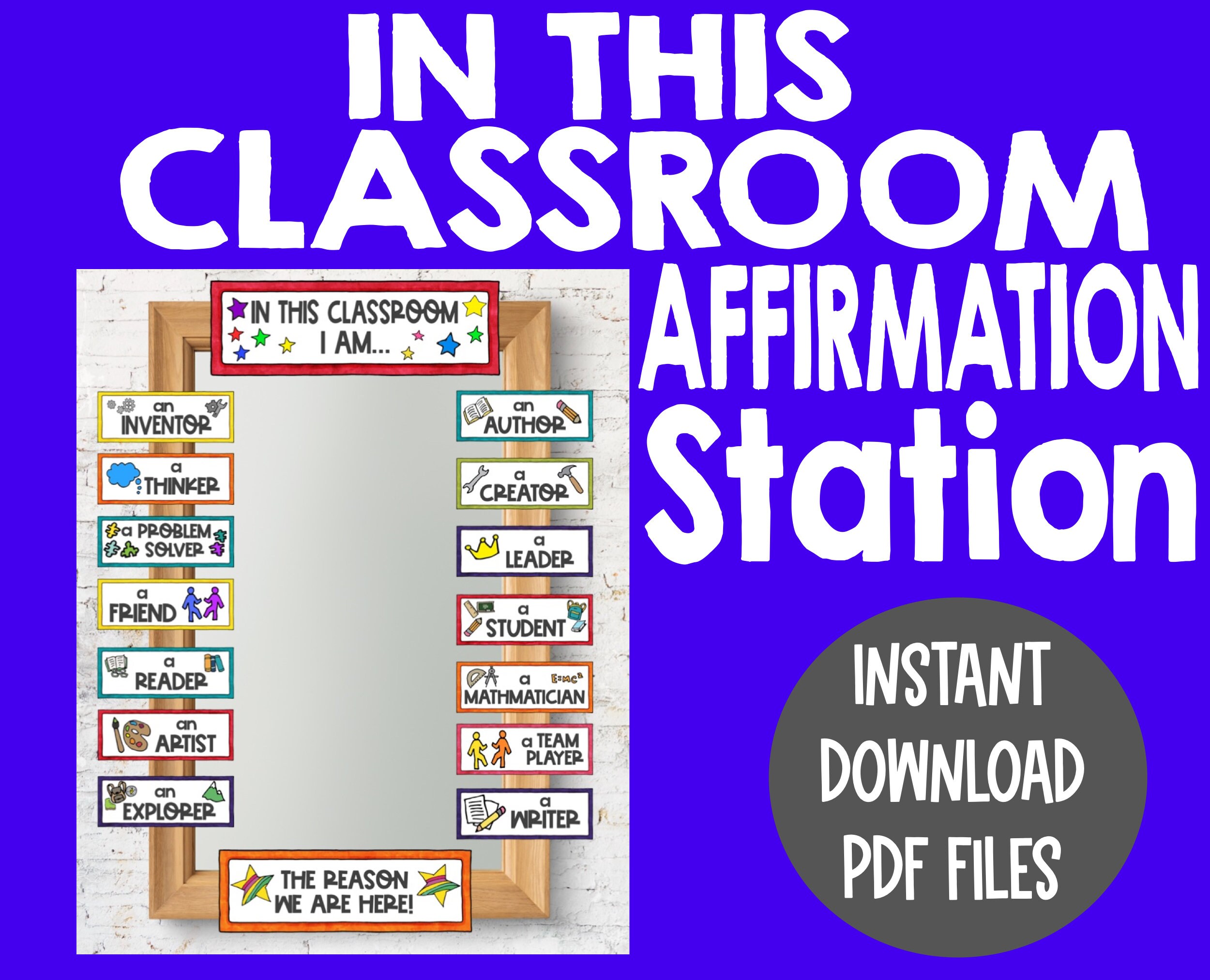 In This Classroom - Classroom Decoration - Bulletin Board -student ...