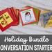 Holiday Bundle of Conversation Starters for Families - Printable ...