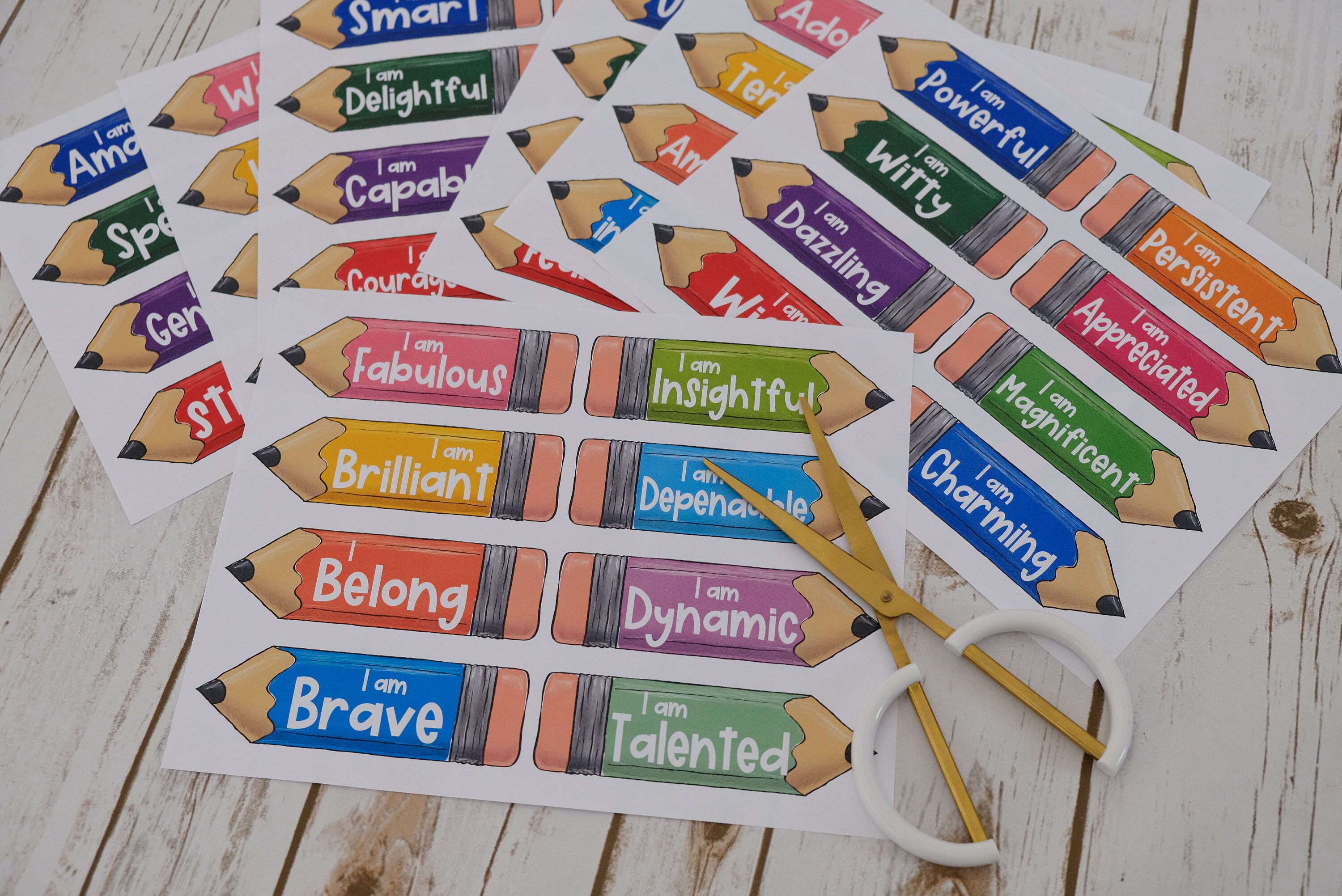 Student Affirmation Station Mirror: Classroom Decor (printable) - Etsy