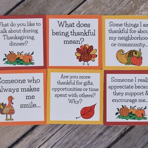 Holiday Bundle of Conversation Starters for Families - Printable ...