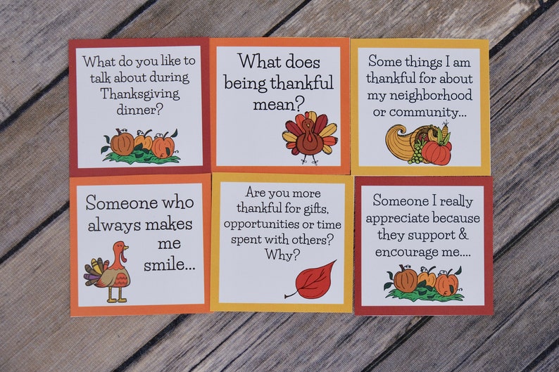 Holiday Bundle of Conversation Starters for Families - Printable ...