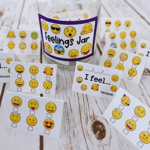 Feelings Jar, Kids Daily Reflection, Feelings Chart, Emotions Chart ...