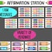 Student Affirmation Station Mirror: Classroom Decor (printable) - Etsy UK