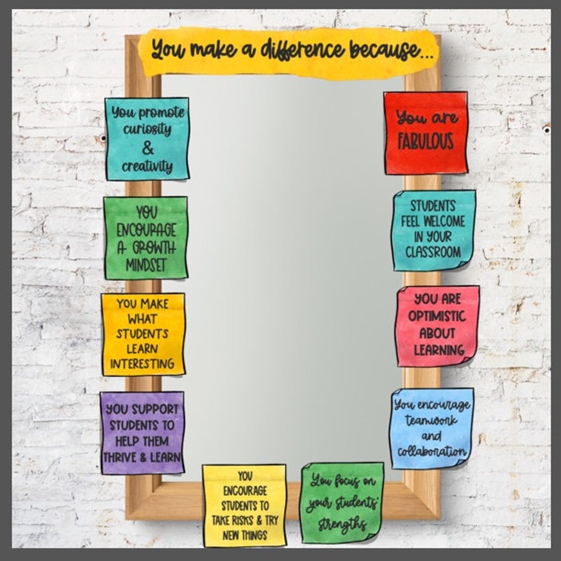 Teacher Appreciation Gift Printable-teacher Week Thank You Gift ...