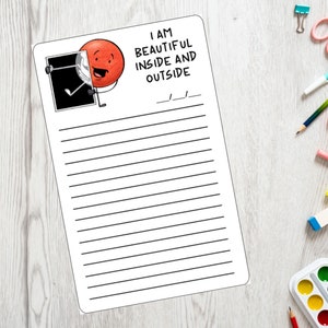 Affirmation Journal for Kids, Mindfulness and Positivity Affirmations ...