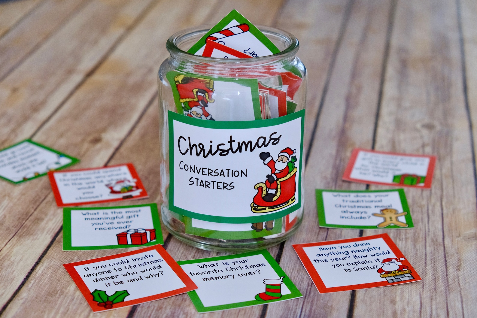 Christmas Conversation Starters for Families and Friends - Christmas ...
