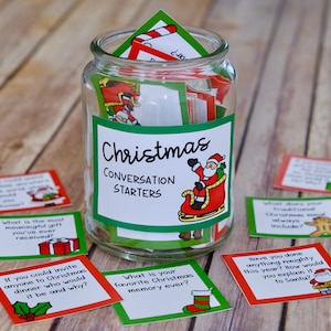 Christmas Conversation Starters for Families and Friends - Christmas ...