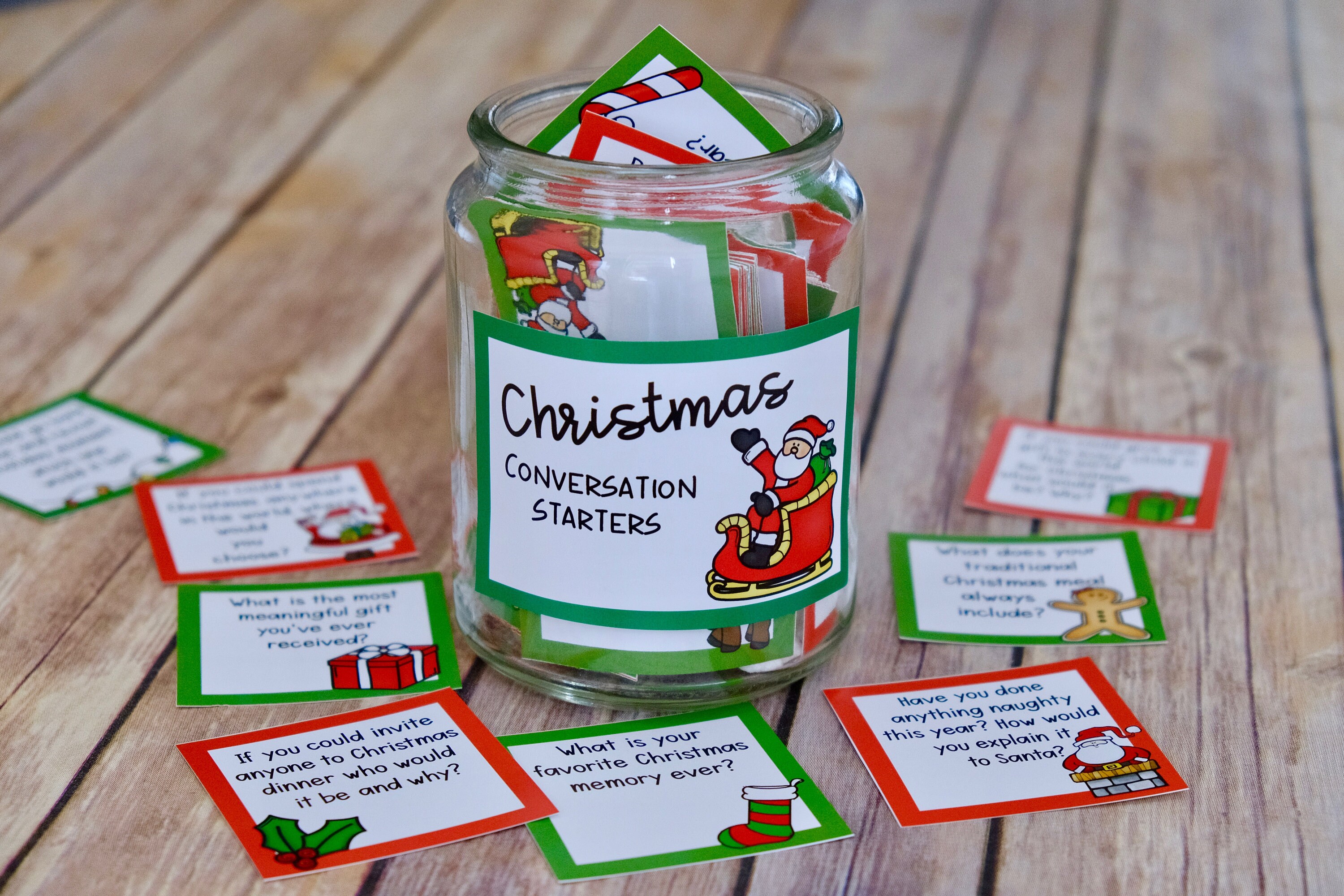Christmas Conversation Starters for Families and Friends - Christmas ...