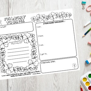 St. Patrick's Day Activity Journal for Kids (digital Download) - Etsy