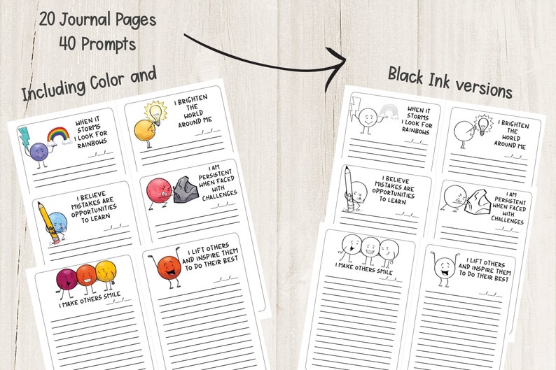 Affirmation Journal for Kids, Mindfulness and Positivity Affirmations ...