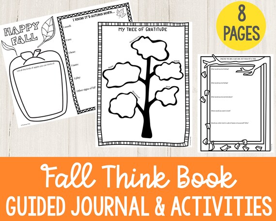 Printable Guided Journal for Kids Activity Pages for | Etsy
