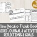Printable New Year's Journal for Kids Guided Activity Pages for ...
