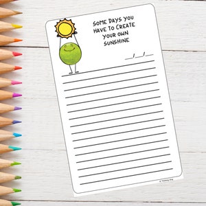 Printable Positive Thinking Journal for Kids - Reflection and ...